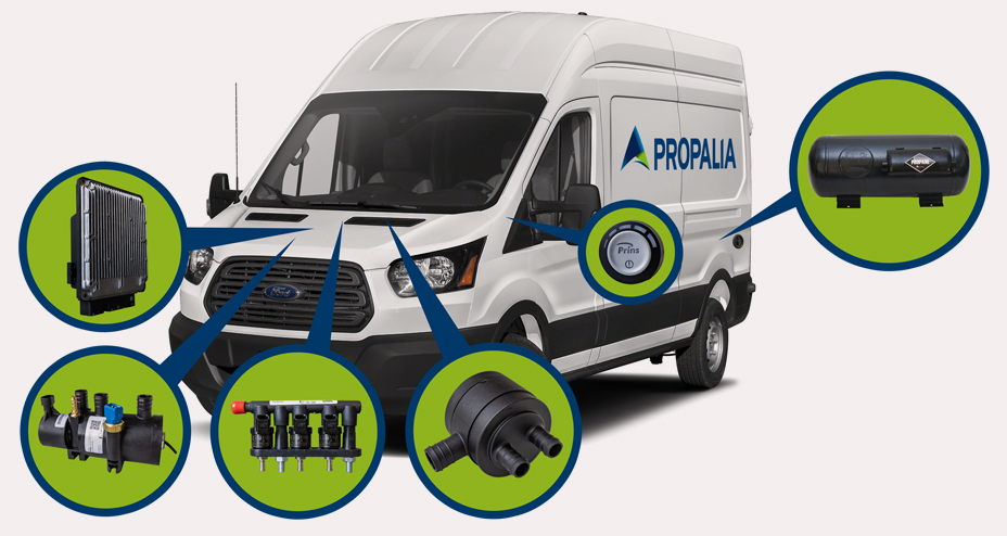 Centre de conversion véhicule automobile camion au propane